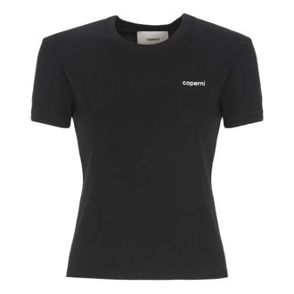Coperni Logo-Print T-Shirt - - Tops - Damen - Schwarzk - M
