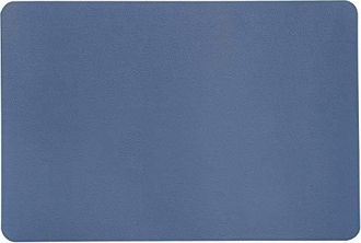 KESPER Platzset, Tischset Lederoptik blau 44x29cm Kunststoff