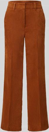 Cambio Regular Fit Cordhose mit angedeuteten Taschen Modell AMELIE
