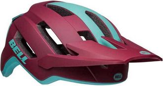 Bell Bell Bike Unisex - Erwachsene 4Forty Air Fahrradhelme, Matte Brick Red/Ocean, L