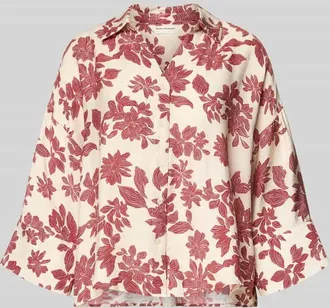 Moss Copenhagen Relaxed Fit Bluse mit 3/4-Arm Modell Vildana