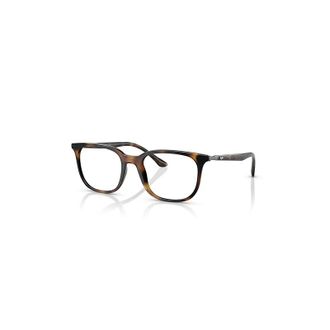 Ray-Ban Rb7211 Optics Havana Fassung Klar Glas Polarisiert 52-19