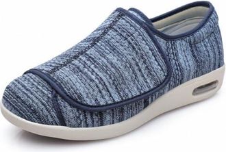 Generic Personnes Âgées Diabétique Chaussures De Marche Unisexe Confort Confortable Pantoufles Réglables Soutien De La Voûte Plantaire Baskets Orthopédiques,B