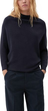 s.Oliver Damen Strickpullover mit Raglanärmeln Navy 42