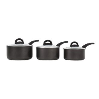 Tower Home & Kitchen>Cooking & Dining>Cookware>Pots & Pans Pot Sets, Keramik, Graphit, 21 cm T80302 3 St&uuml;ck