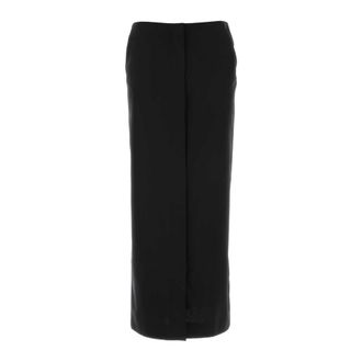 Herno Gonna Midi Rock - - Skirts - Damen - Schwarzk - S