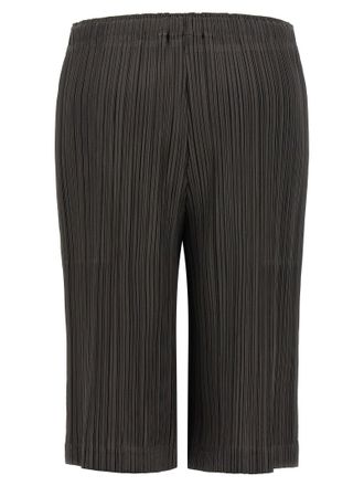 Pleats Please Issey Miyake Bermuda Shorts - Anthracite