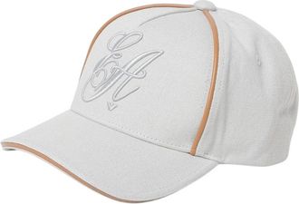 Emporio Armani Femme, Accessoires, Beige, Taille: ONE Size Casquette de baseball brodée