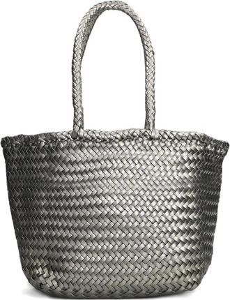 Dragon Diffusion sac cabas à design tissé - Gris