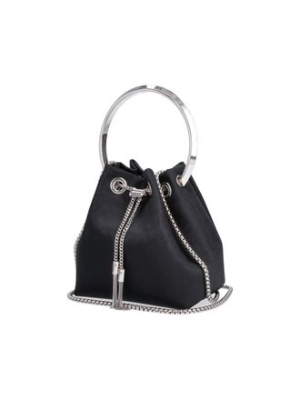 Jimmy Choo London Womens Bags Black Outer: Fabric