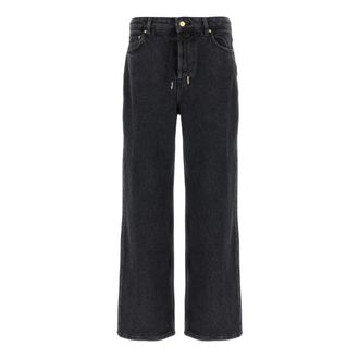 Ganni Izey Denim Jeans - - Jeans - Damen - Schwarzk - W30