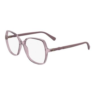 Longchamp Ovale Sonnenbrille - - Accessories - Damen - Rosa - 55 MM