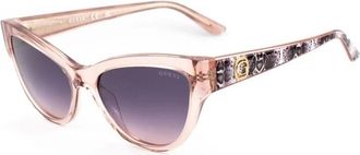 Guess Femme, Accessoires, Beige, Taille: ONE Size Lunettes de soleil en ac&eacute;tate avec montures carr&eacute;es