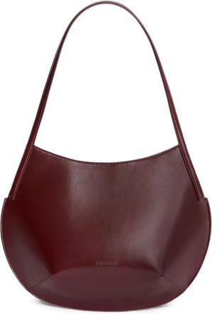 Jil Sander Sac Port&eacute; &Eacute;paule - Rouge Brun