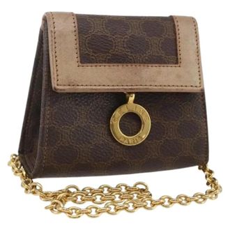 Celine Mini sac Vintage Pre-owned - Femme - Pre-owned - Brun - Taille: ONE Size