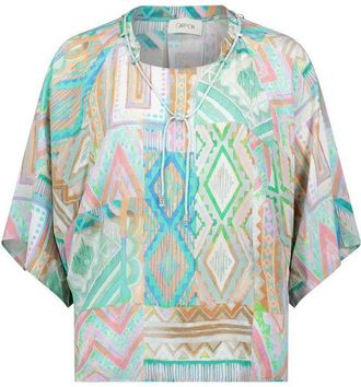 Cartoon Schlupfbluse Damen mit Muster