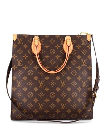 Louis Vuitton Sac Plat NM Bag Monogram Canvas PM shoulder bag - Braun