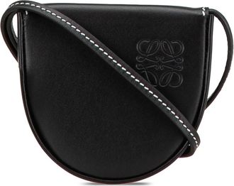 Loewe Hobo Bags - Mini Soft Calfskin Heel Pouch - Gr. unisize - in Schwarz - für Damen