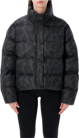 Nike Femme, Vestes, Noir, Taille: 42 FR Bomber Nylon Leo