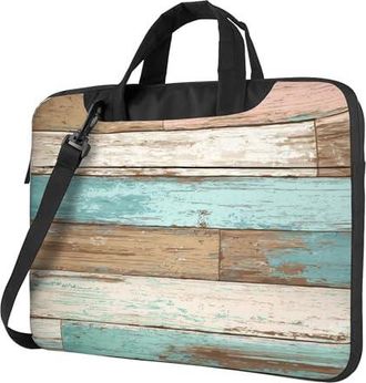 Generic Sac pour ordinateur portable de 15,6, housse de protection antichoc pour ordinateur portable de plage avec bandouli&egrave;re, pour homme et femme, multicolo