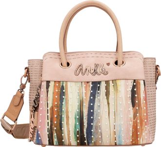 Anekke Damentasche - Bowlingtasche aus Kunstleder für Damen mit verstellbarem Riemen, 2 Handgriffen und Reißverschlüssen - Zubehör und Accessoires für Damen 