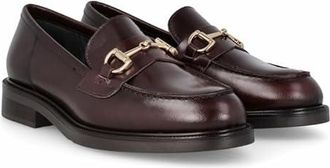 Lince Lince Mocassins avec ornement m&eacute;tallique confortable | Semelle en caoutchouc | Semelle int&eacute;rieure en gel amovible | I51206 | Fabriqu&eacute; en Espagne, Cuir