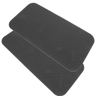 BESTONZON 2 Stück rutschfeste Nähmaschinenmatte aus Dickem Material Schalldämpfende Fußpedalmatte für Nähmaschinen und Fitnessgeräte Langlebige Anti Rutsch Unte