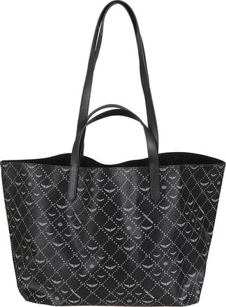 Zadig&Voltaire Femme, Sacs, Noir, Taille: ONE Size Sac Fourre-Tout Monogramme avec Logo Iconique
