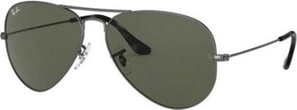 Ray-Ban unisex, Accessoires, Gris, Taille: 55 MM Aviator Large Metal
