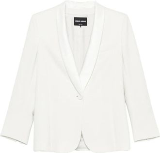 Giorgio Armani Damen, Jacken, Wei&szlig;, XSGr&ouml;&szlig;e