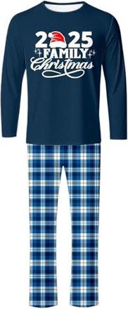 Generic Ensemble de pyjama de Noël familial pour femmes, hommes, enfants, bébés, vêtements de nuit à manches longues, vêtements de nuit décontractés, vêtement
