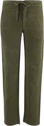 120% Lino Hose aus Leinen mit Kordelzug - Gr&uuml;n