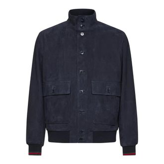 Gucci Herren, Jacken, Blau, MGr&ouml;&szlig;e