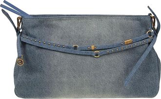 Pinko Pinko, Femme, Sacs, Bleu, Taille: ONE Size Big Belt Bag