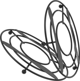 DOITOOL 2st&uuml;cke Eiserne Isoliermatten F&uuml;r Kochgeschirr rutschfeste Und Strapazierf&auml;hige Platzsets Aus Eisen F&uuml;r Tische Kaffee