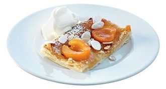 LSA International Dine mit Rand Starter/Dessertteller 20 cm, weiß (4 Stück)