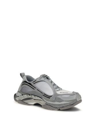 Balenciaga Mens Triple S 2 Gradient Sneakers Grey