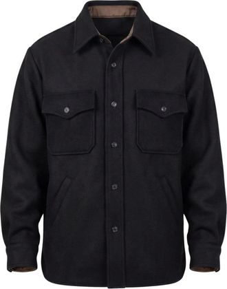 Fortela Homme, Chemises, Noir, Taille: M Ringo Overshirt