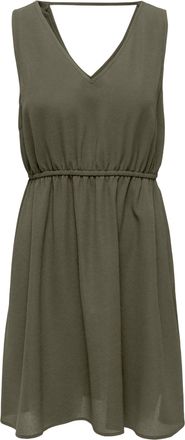 Only Onlnova Life Vis Sara String Dress Solid