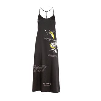 Marcelo Burlon Stylisches Maxikleid - - Dresses - Damen - Schwarzk - XS