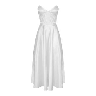 Elisabetta Franchi Abito 360 - - Dresses - Damen - Wei&szlig; - XS