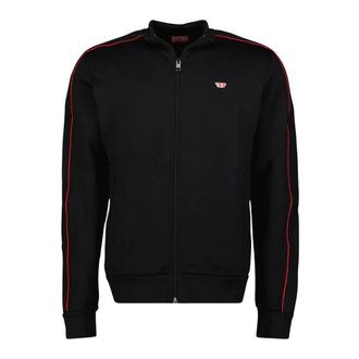 Diesel Herren, Sweatshirts & Hoodies, Schwarzk, MGr&ouml;&szlig;e