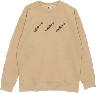 adidas Leichtes Sweatshirt mit Rundhalsausschnitt - - Sport - Damen - Beige - 2XL