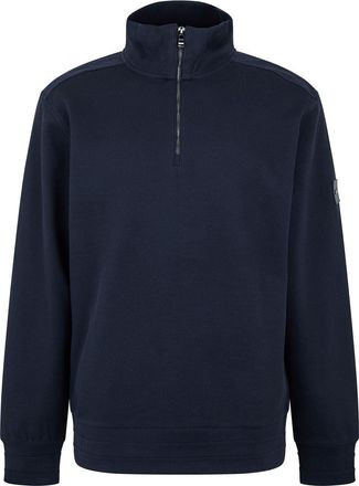 HUGO BOSS Sidney Sweatshirt f&uuml;r Herren, mit kurzem Rei&szlig;verschluss, Regul&auml;r, Lang&auml;rmlig (Dunkelblau)