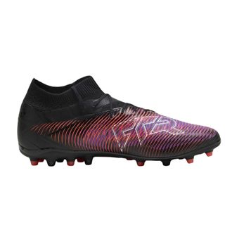 Puma Future 8 Pro Fu&szlig;ball-Stiefel f&uuml;r Herren, Ohne Schn&uuml;rsenkel (Schwarz/Wei&szlig;/Rot)