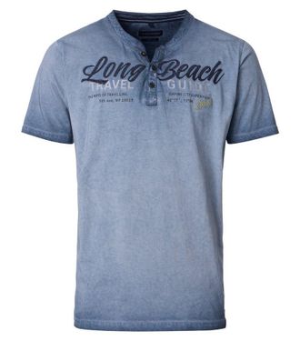 Casamoda Henleyshirt CASAMODA Henley Print