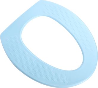 Aboofan Toilettensitzbezug Toilettensitzpolster Dicke Toilettensitzmatte Badezimmerzubehör Toilettenring Sitzkissen Selbstklebend