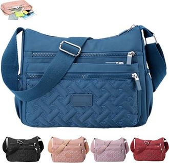 Generic Sac &agrave; bandouli&egrave;re classique de luxe, sac &agrave; bandouli&egrave;re multicouche de grande capacit&eacute; en nylon imperm&eacute;able, pour les femmes &eacute;l&eacute;gantes/d&eacute;contract&eacute;es, b
