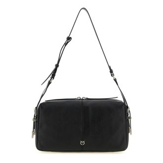 Pinko Pinko, Femme, Sacs, Noir, Taille: ONE Size Keeper Bag