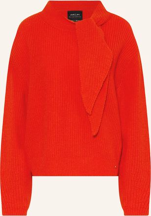 Marc Cain Pullover Mit Schluppe rot